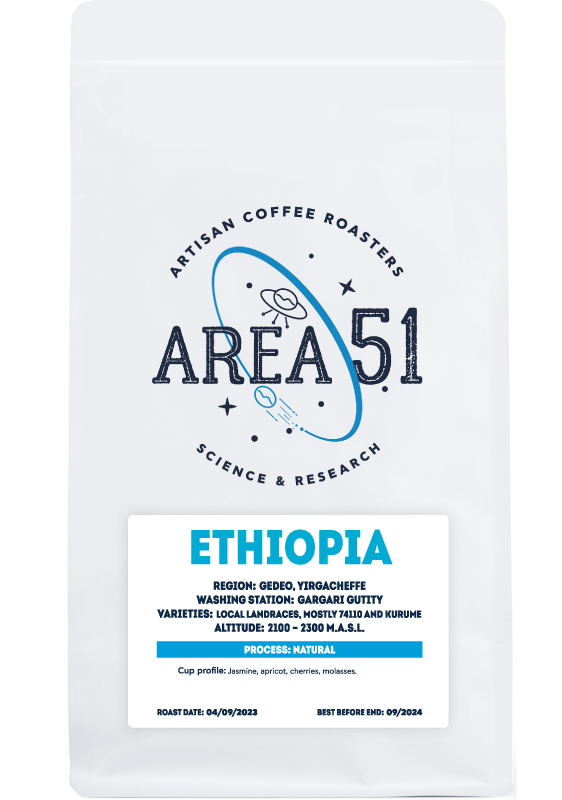 Area 51 - Ethiopia Retail Box [8x250g] – AREA 51 Coffee Roasters